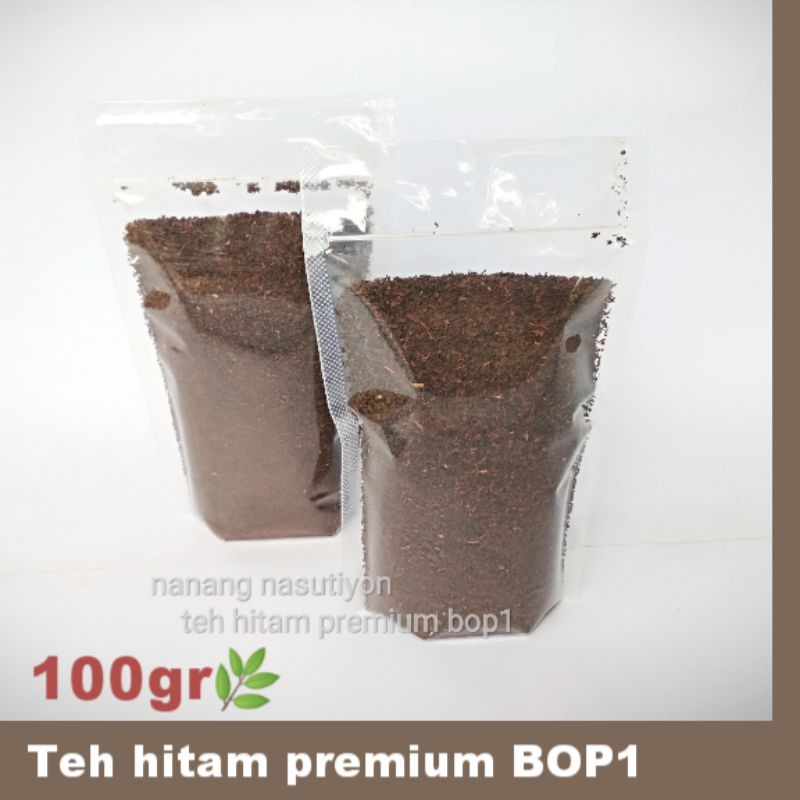 Jual Teh hitam black tea premium BOP1 bahan es teh tarik celup tambi ...