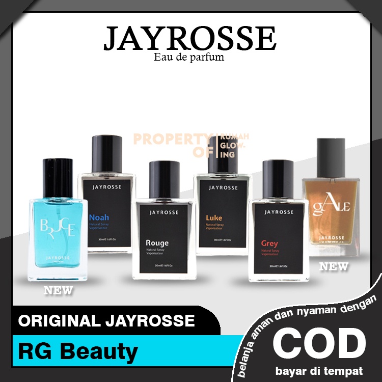 Jual ️ RG ️ Jayrosse Parfum Grey | Perfume Pria Rouge Grey Noah Luke ...