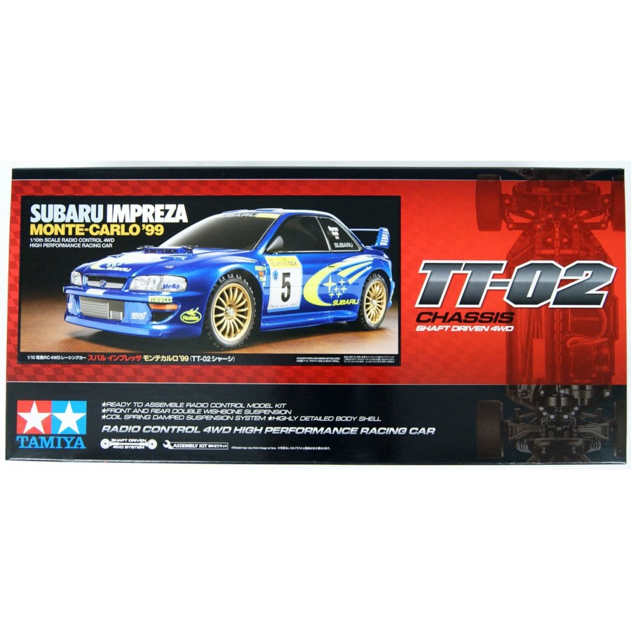Jual Tamiya 1/10 TT02 Subaru Impreza Monte Carlo 99 4WD Chassis Kit ...