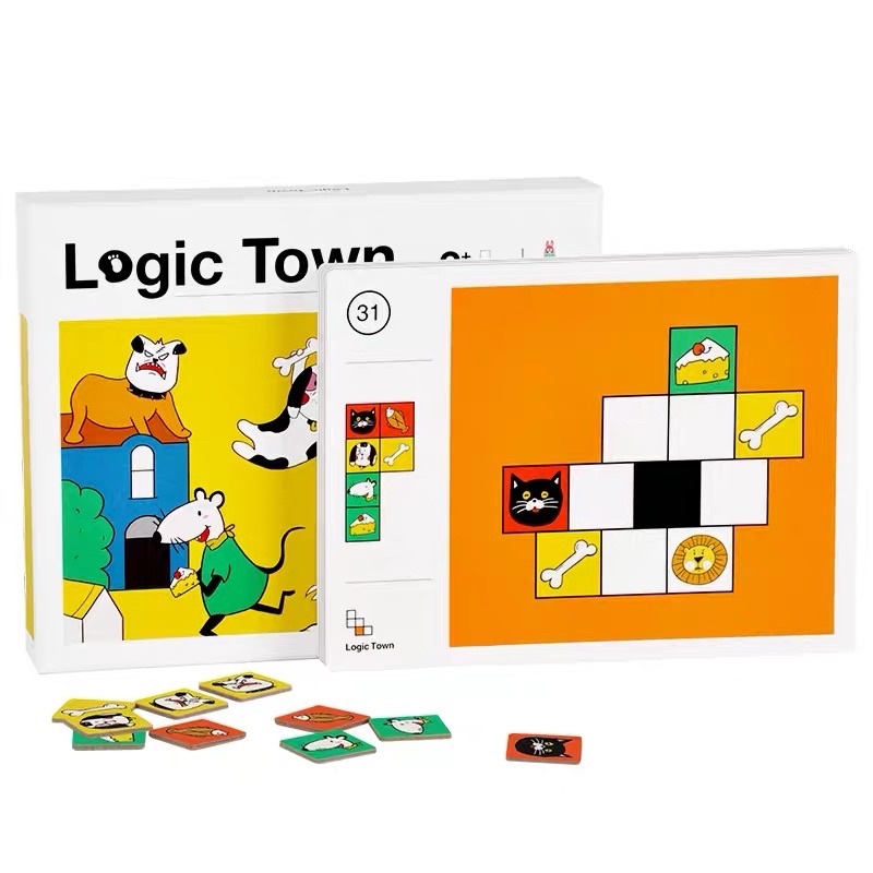 Jual logic board game animal theme mainan edukasi anak | Shopee Indonesia