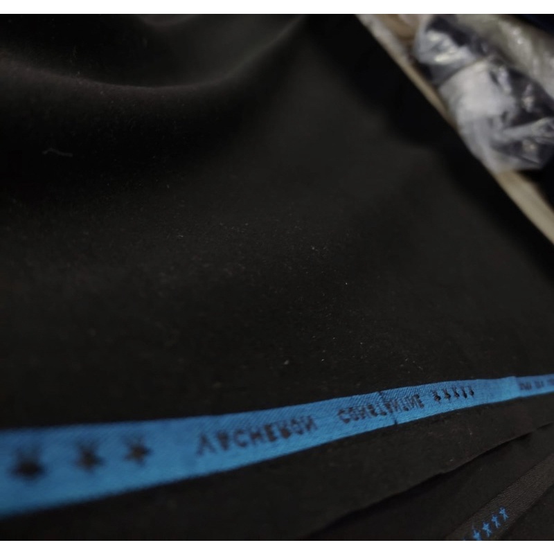 Jual Bahan Kain Hitam Pekat JET BLACK | Shopee Indonesia