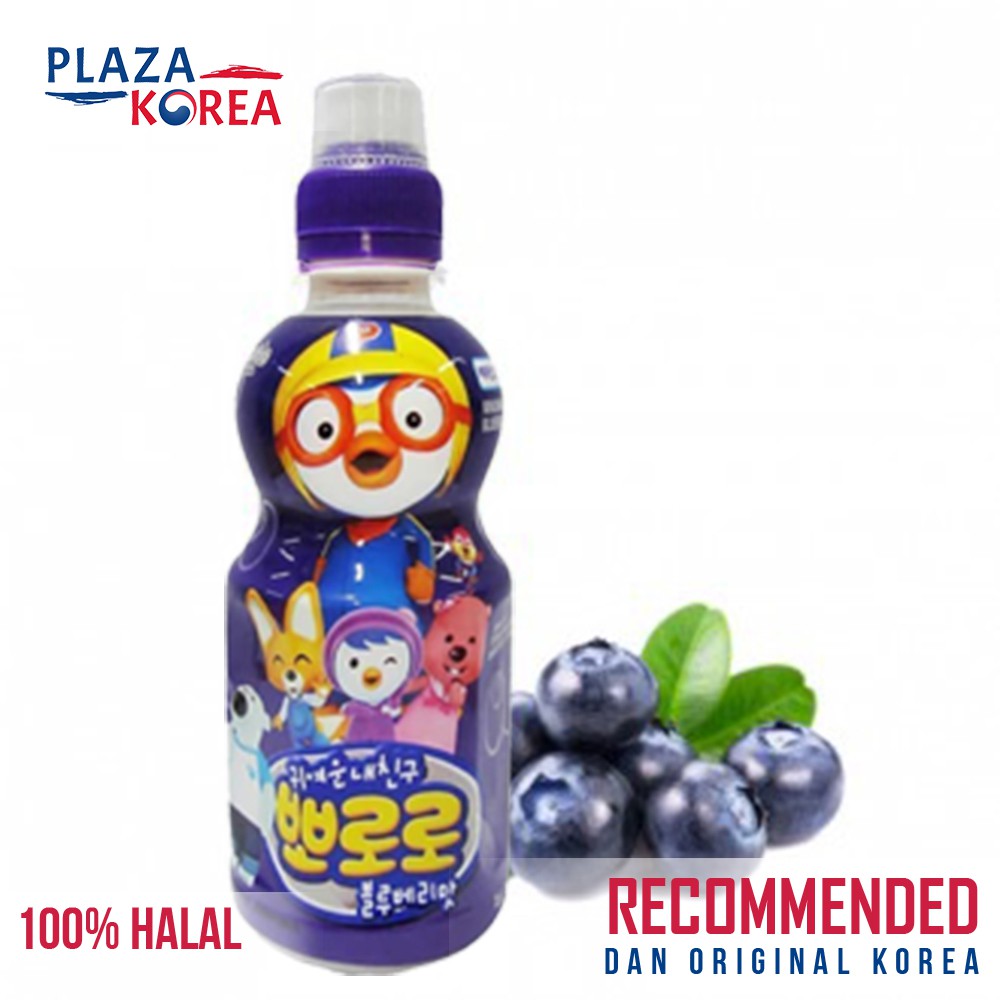 Jual PORORO FRUIT JUICE BLUEBERRY - KOREAN DRINK | Shopee Indonesia