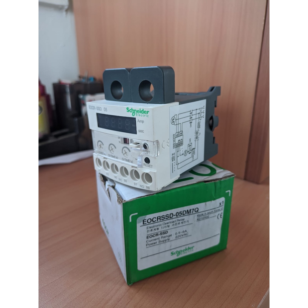 Jual EOCR SSD-05DM7Q OVER CURRENT RELAY SCHNEIDER | Shopee Indonesia