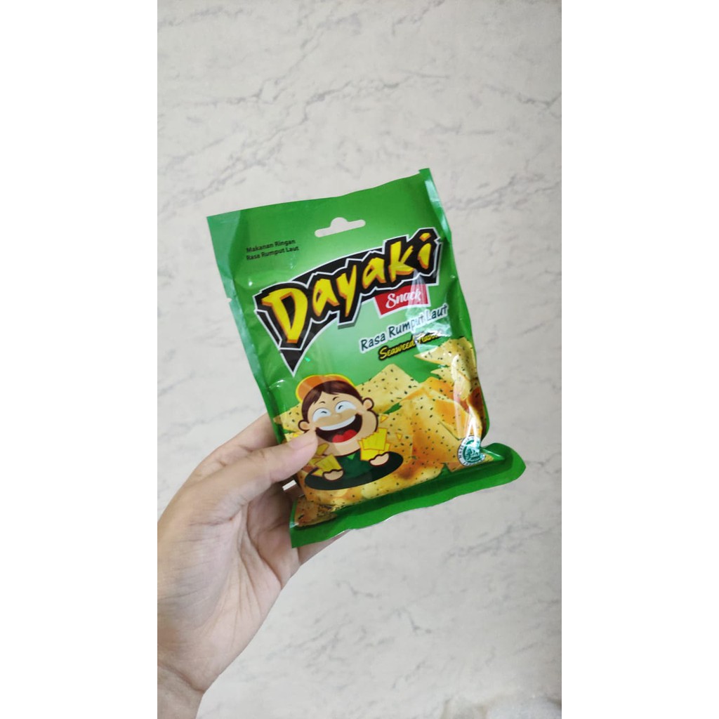 Jual DAYAKI SNACK 3 VARIAN RASA 22 gr | Shopee Indonesia