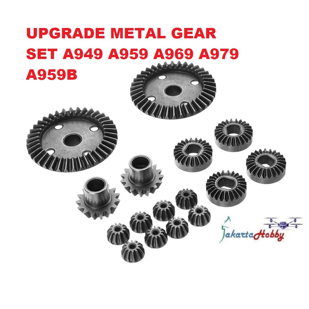 Jual Upgrade Metal Gear Set RC Car A949 A959 A969 A979 A959B ( AJ-36 ...