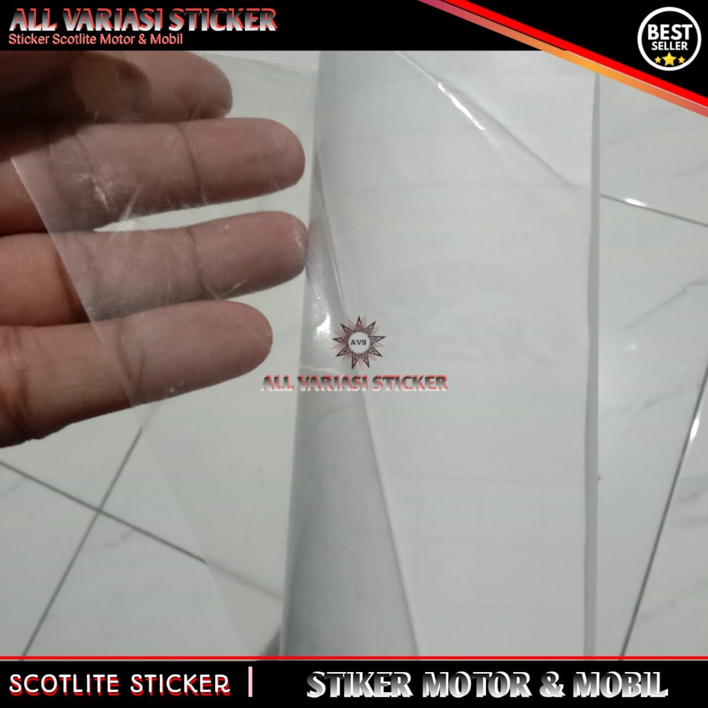 Jual STIKER SCOTLITE TRANSPARAN TEBUS WRAPPING TRANSPARANT BENING ...