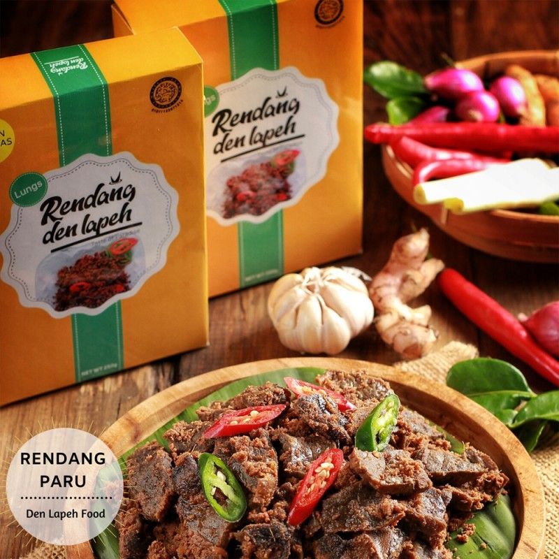 Jual Rendang Den Lapeh - Rendang Paru Asli Padang Rendang Den Lapeh ...