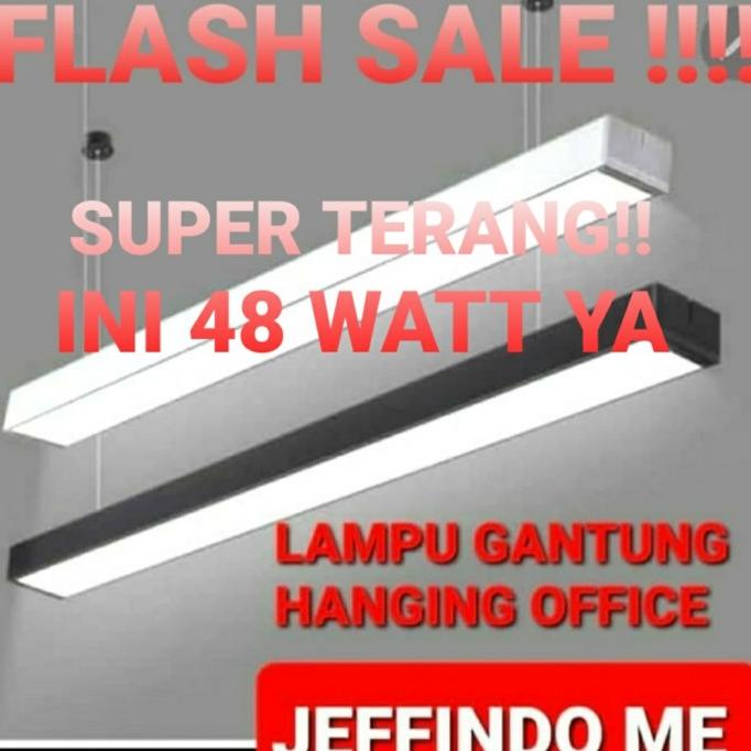 Jual Lampu gantung led lampu plafon led office hanging lamp lampu ...