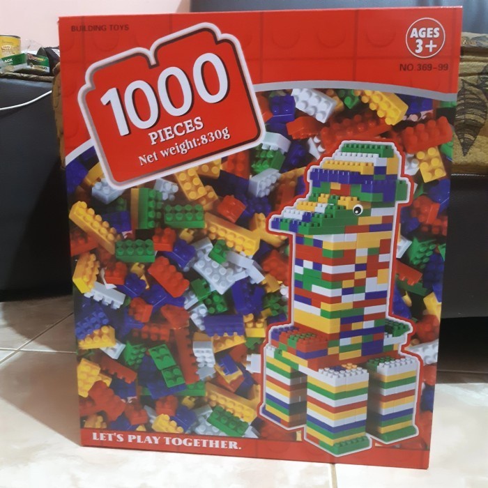 Jual Lego Blocks / Balok / Bricks Classic 1000 pcs | Shopee Indonesia