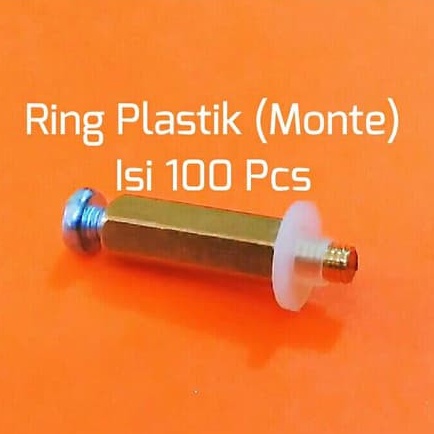 Jual Ring Plastik Monte Transistor Spacer Spiser PCB | Shopee Indonesia
