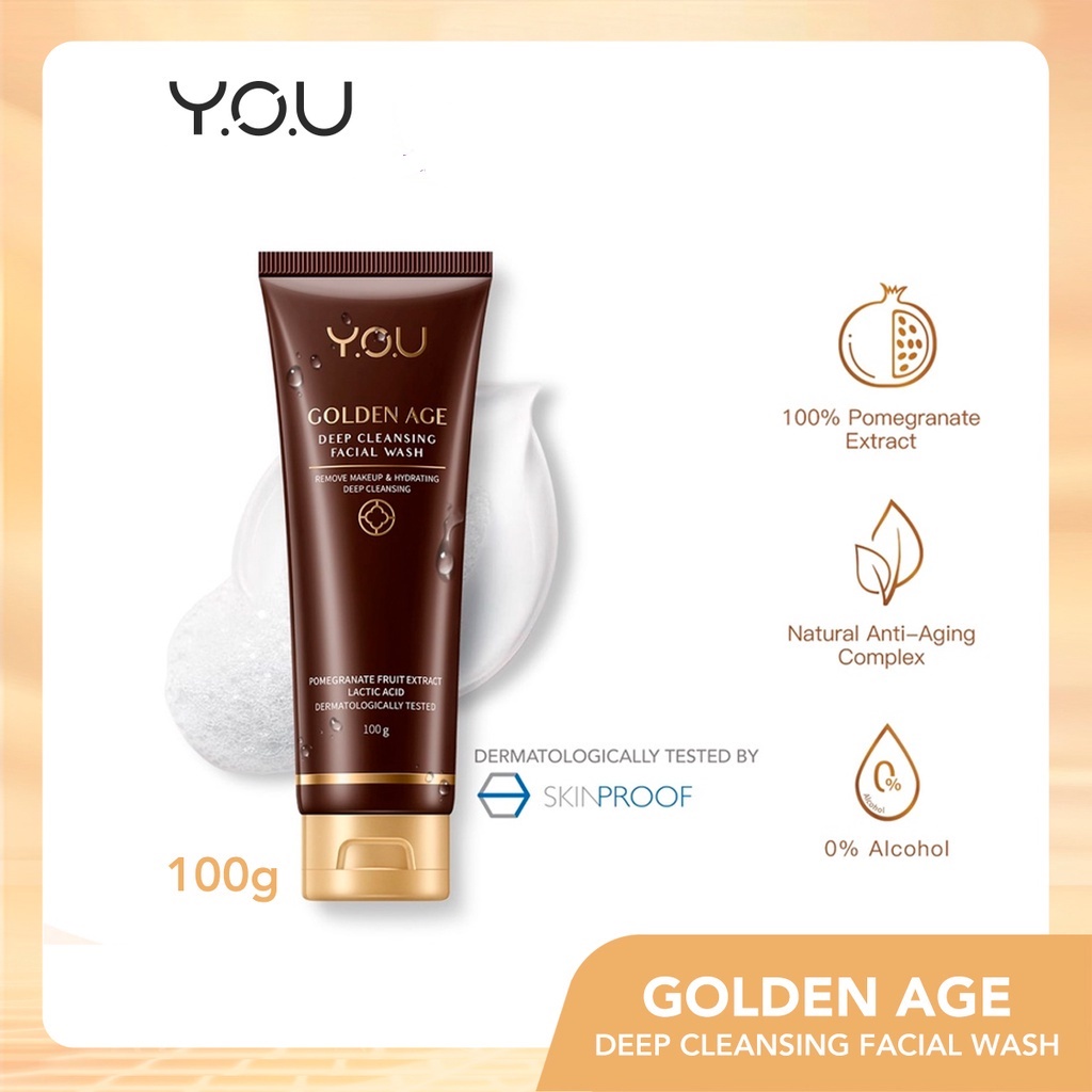 Jual YOU Golden Age Series | Y.O.U Skin Care Facial Wash | Essence ...