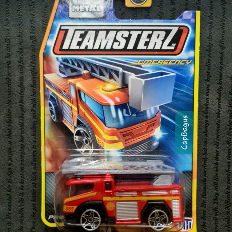 Jual Teamsterz Metal Diecast Emergency Fire Extinguish Ladder Trucks ...