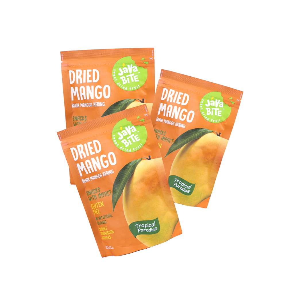 Jual 3pcs Java Bite - Dried Mango “Tropical Paradise” (Mangga Madu ...