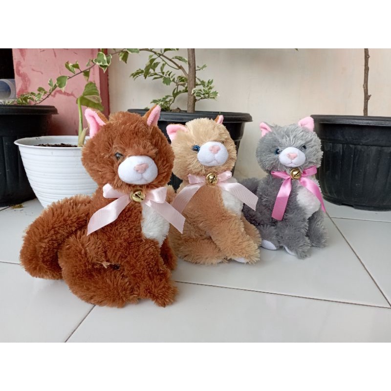 Jual boneka kucing lucu Hadiah Kado Gift Lucu Lembut Halus | Shopee ...