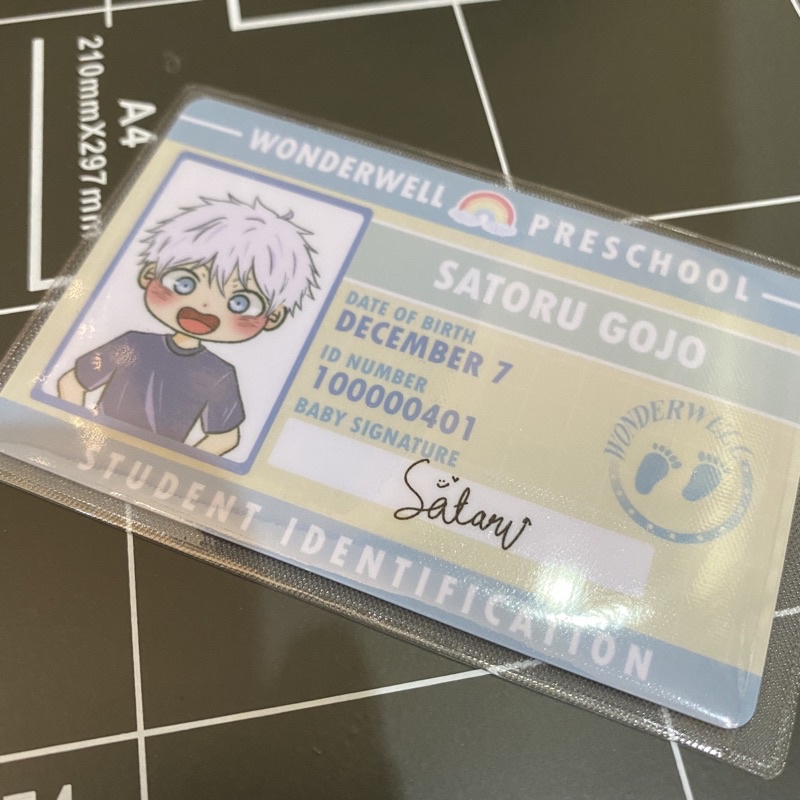 Jual Jujutsu Kaisen ID Card by VOUSTL | Shopee Indonesia
