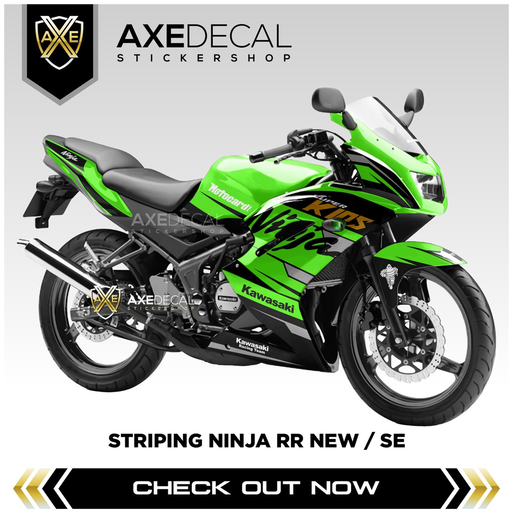 Jual Stiker Ninja RR New / Ninja SE Striping List Variasi Kawasaki ...