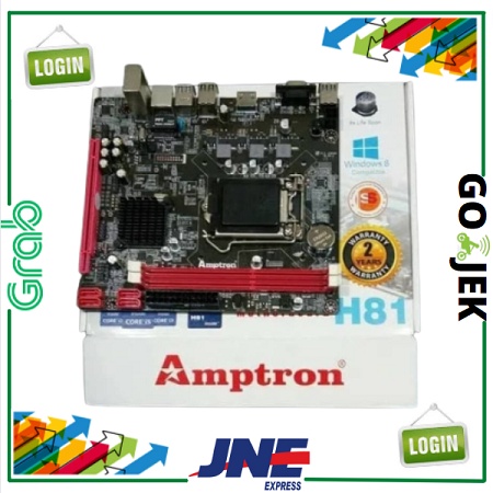 Jual Motherboard Amptron Intel H81 (LGA1150, Intel H81, DDR3) | Shopee Indonesia