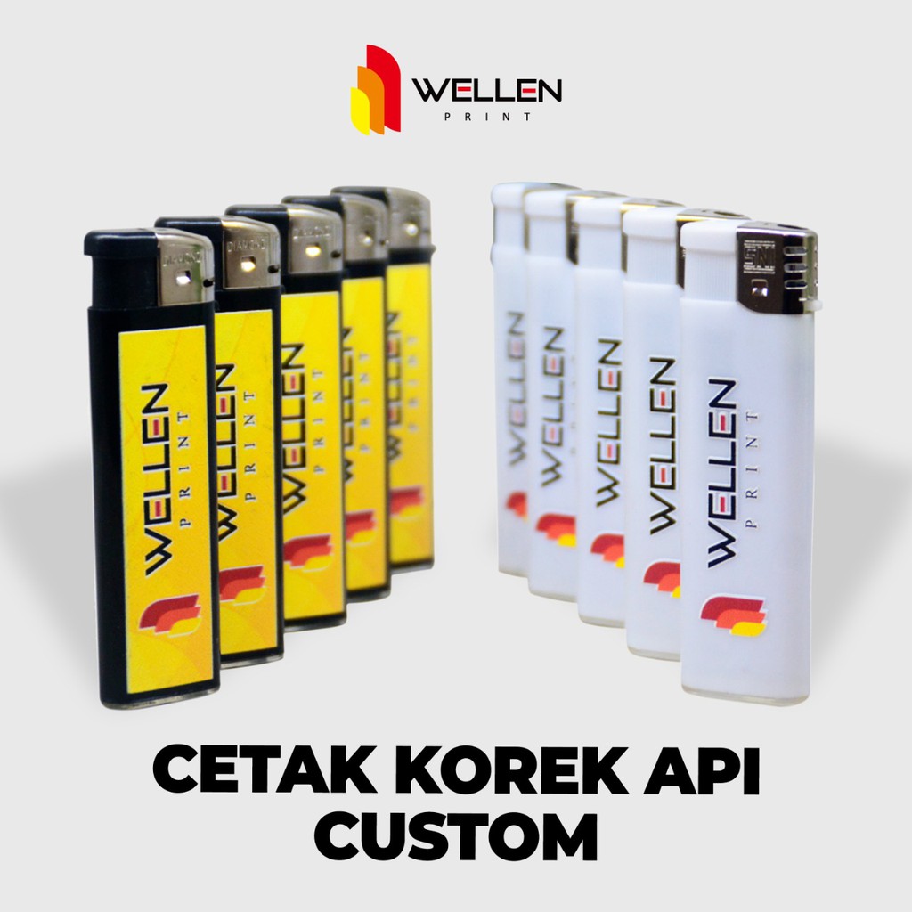 Jual WELLEN PRINT - Cetak Korek Api Custom / Print UV Lighter / Mancis ...