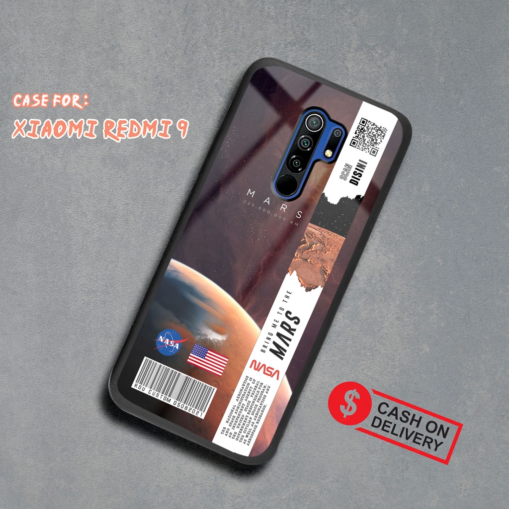 Jual ROU Case Hardcase XIAOMI REDMI 9 Case NASA MOON 2D Case - Cassin g ...