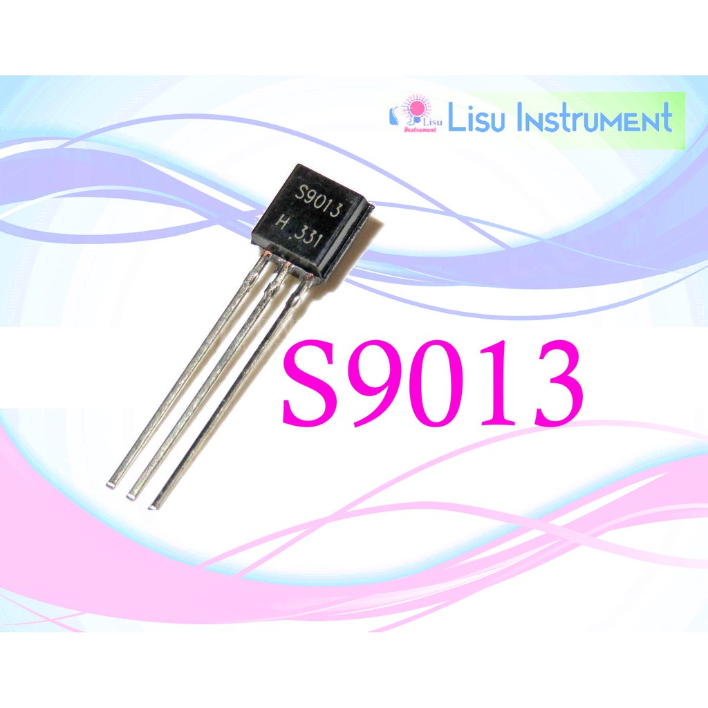 Jual S9013 25V 500mA NPN Bipolar Transistor BJT 9013 TO-92 | Shopee ...