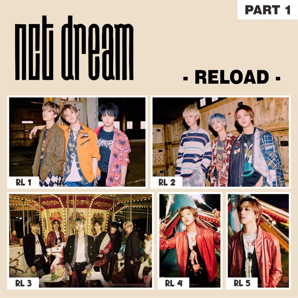 Jual POSTER KPOP NCT DREAM RELOAD PART 1 | Shopee Indonesia