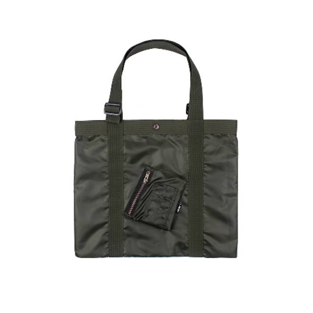 Jual Prung Grune Tas Tote Bag Parasit Tote Bag Warna Hijau Army ...