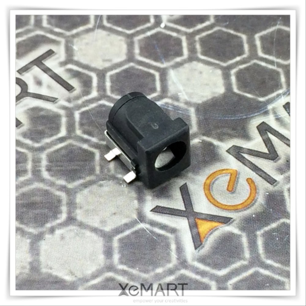 Jual Socket DC Connector 2.0x5.5mm Female 4P Power Soket Adapter SMD ...