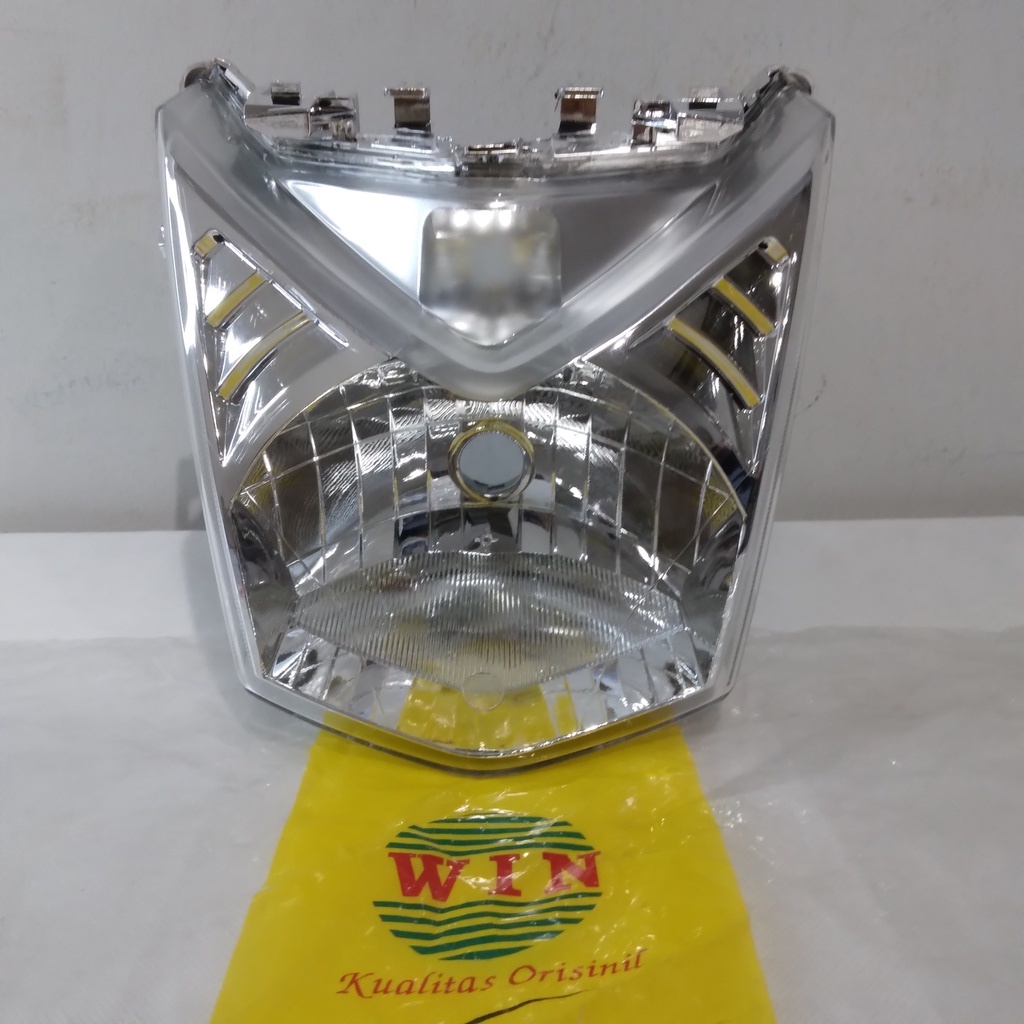 Jual FUJI MOTOR SBY - Lampu Depan Beat FI 2012 2013 2014 2015 | reflektor headlamp WIN | lampu ...