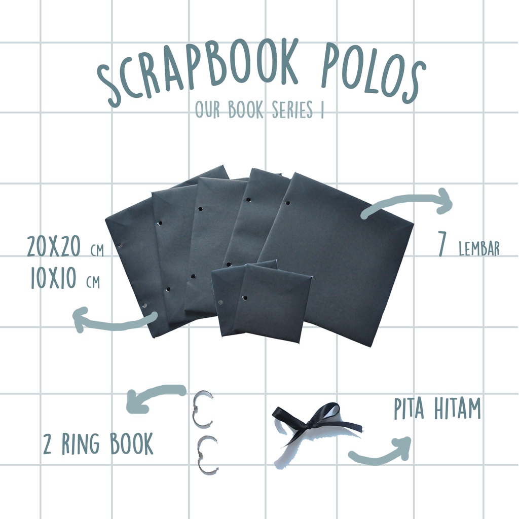 Jual Buku Polos untuk Scrapbook - Kado Unik untuk Birthday Anniversary ...