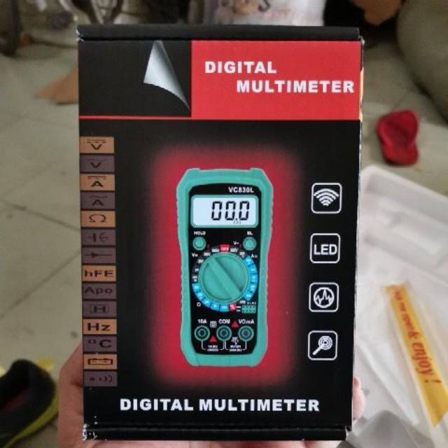 Jual MULTIMETER AVOMETER MULTITESTER DIGITAL XL830L LAYAR BESAR ...