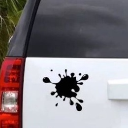 Jual Stiker Mobil Motor Splash Bercak Air Universal Cutting Sticker ...