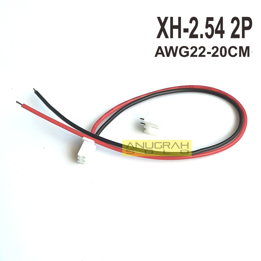 Jual Connector XH 2.54 2P Dengan Kabel AWG22 Konektor XH | Shopee Indonesia