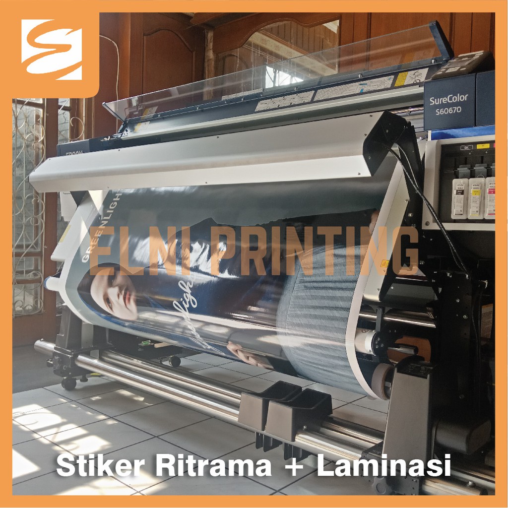 Jual STIKER RITRAMA + LAMINASI (Cetak Sticker/ Print Online Printing ...