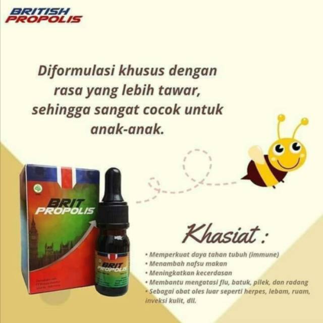 Jual British Propolis Kids original | Shopee Indonesia