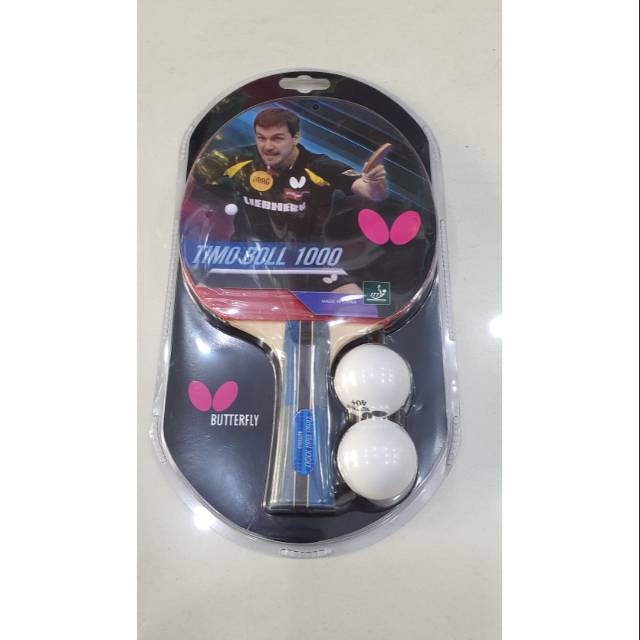 Jual Bat ping pong /Bat tenis meja butterfly timoball 1000 ORIGINAL. | Shopee Indonesia