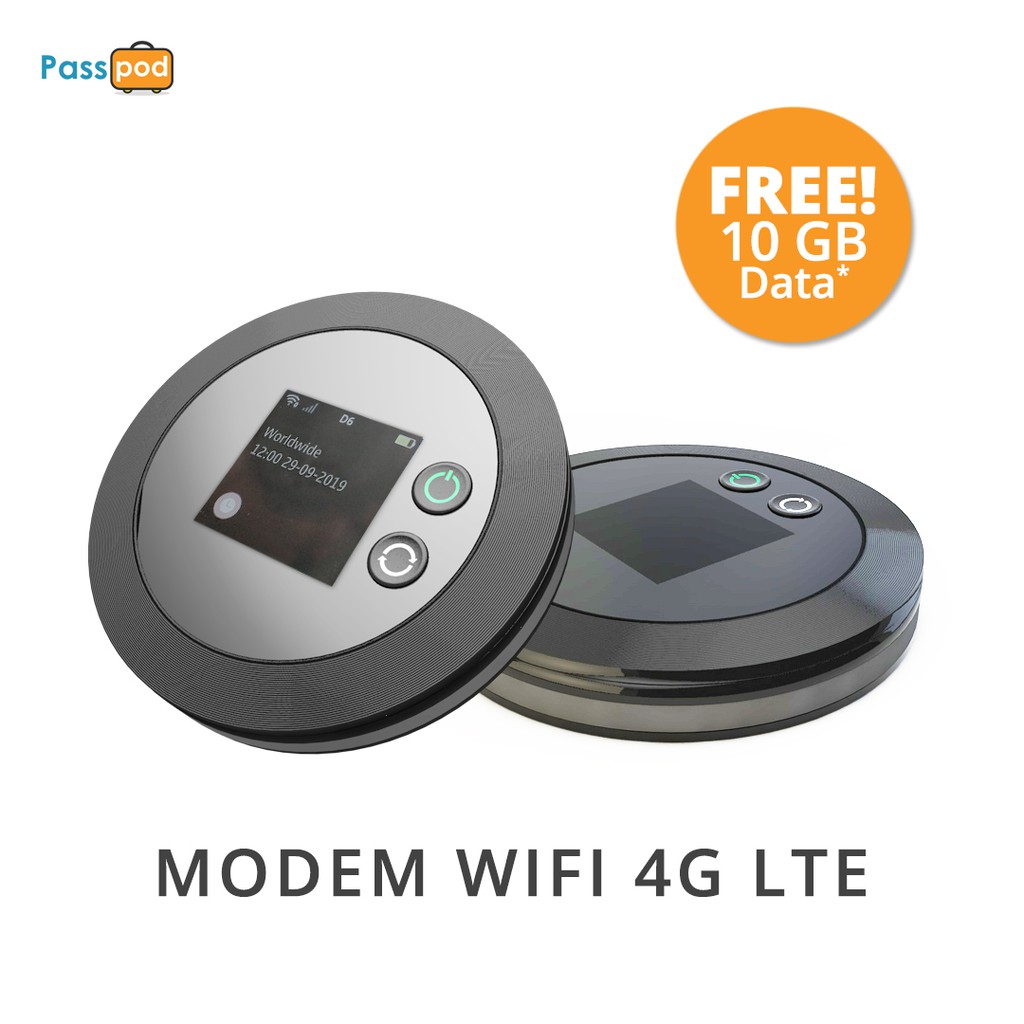 Jual Passpod Travel Mobile Modem Pocket WiFi 4G LTE - Wireless Hotspot ...