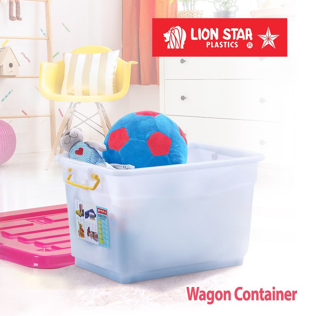Jual KONTAINER PLASTIK WAGON 82LT LION STAR | Shopee Indonesia