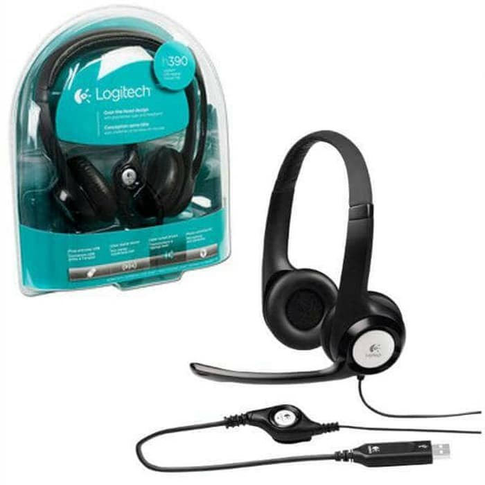 Jual Logitech Headset H390 USB | Shopee Indonesia