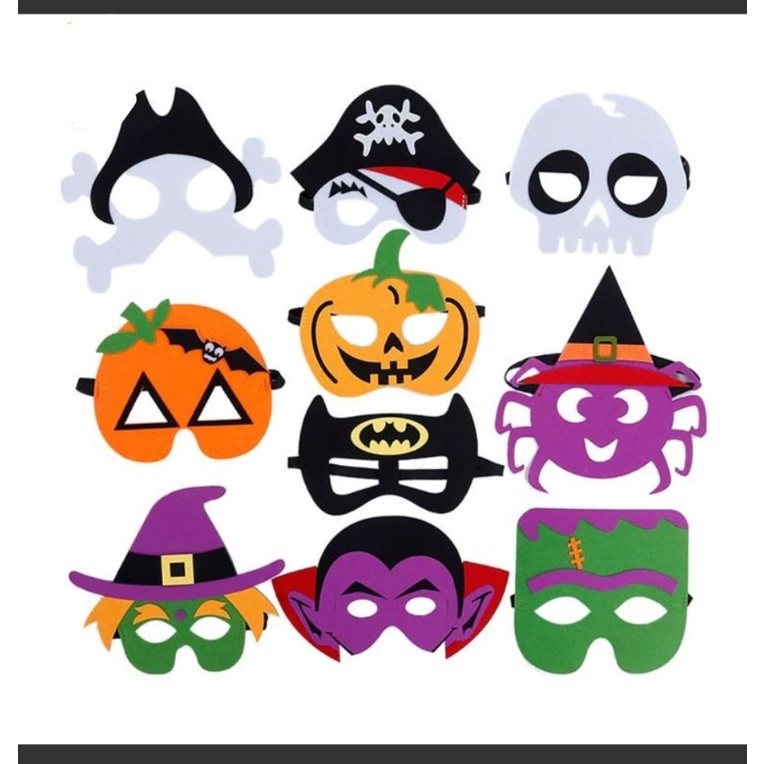 Jual Topeng Haloween Topeng Kostum Pesta Haloween Mask | Shopee Indonesia