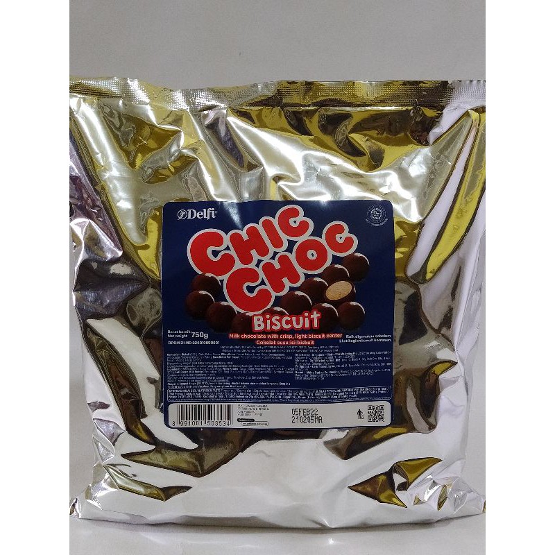 Jual Coklat DELFI ChicChoc Kemasan 750gr - coklat kiloan - coklat delfi ...