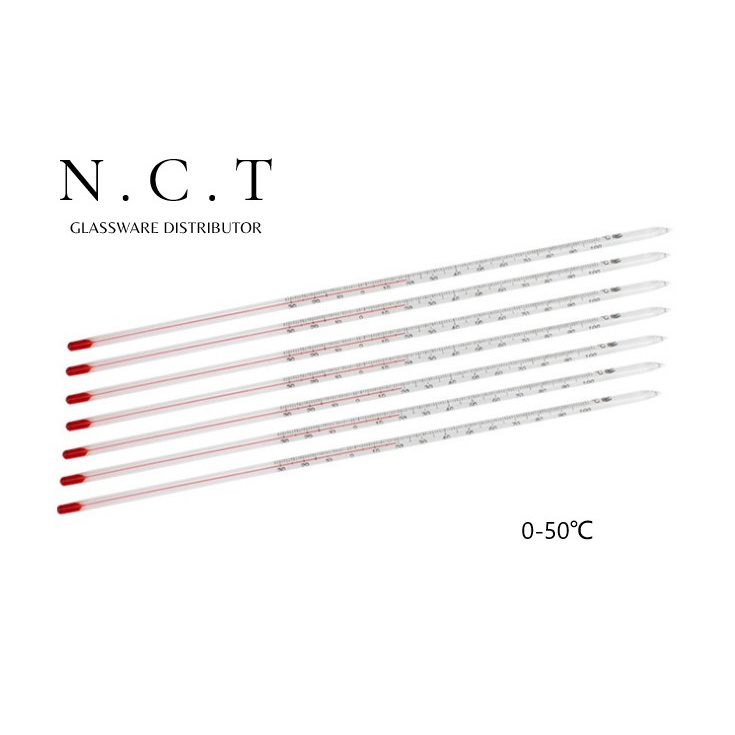 Jual Glass Thermometer Red Liquid / Termometer Kaca 0-50℃ | Shopee ...