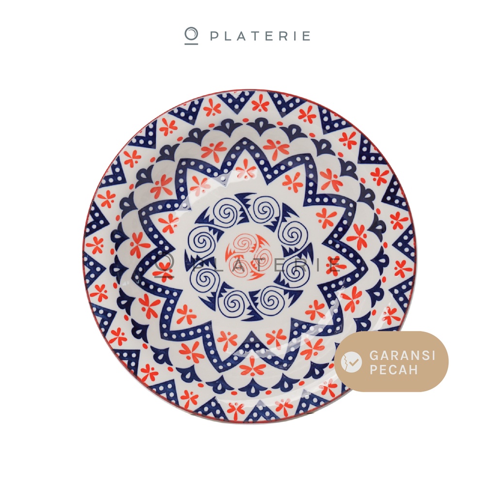 Jual PLATERIE Piring Keramik Omega Plate 9 Inch / 23cm Eccentric ...