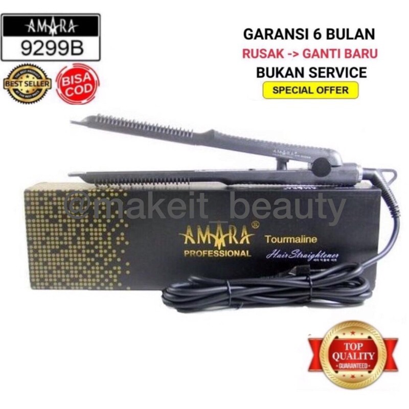 Jual CATOK AMARA 2in1 9299B 100% ORIGINAL (PROFESIONAL CATOK) / Catok ...