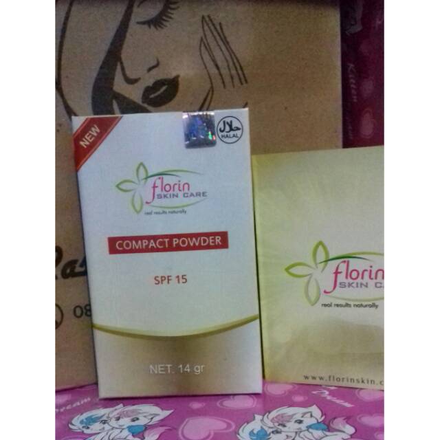 Jual Florin Compact Powder ( bedak padat florin skin care) | Shopee ...