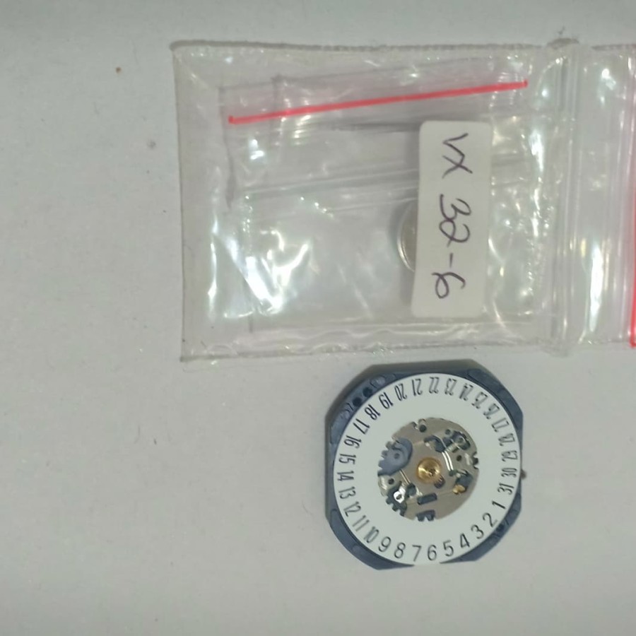 Jual Mesin Jam tangan Original Vx32e/ epson 32e tanggal samping atau bawah free batrai | Shopee ...