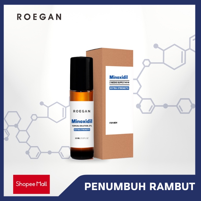 Jual ROEGAN Minoxidil 5% - Penumbuh Rambut Brewok (untuk Botak & Rontok ...