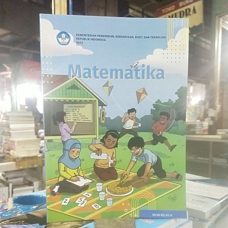 Jual BUKU PAKET MATEMATIKA UNTUK SD KELAS 4 KURIKULUM MERDEKA TAHUN ...