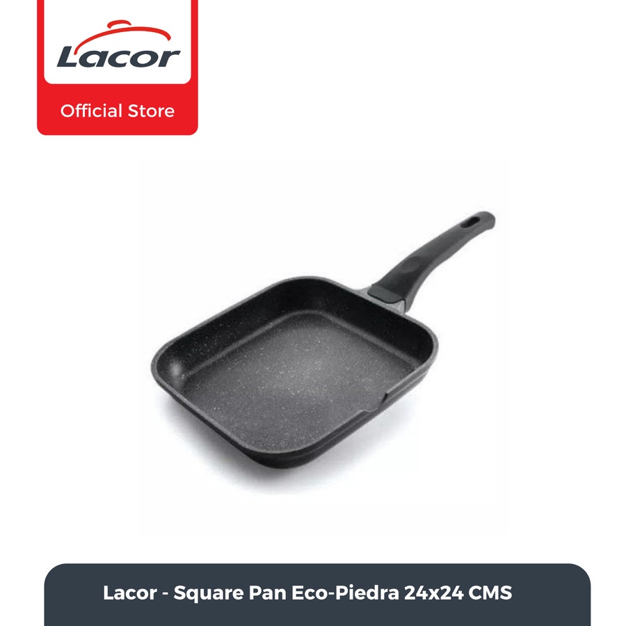 Jual Lacor - Square Pan Eco-Piedra 24x24 CMS | Shopee Indonesia