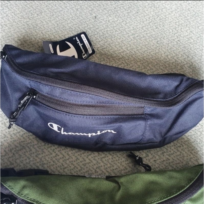 Jual ORIGINAL CHAMPION WAIST BUM BAG BLACK TAS PINGGANG SELEMPANG ...