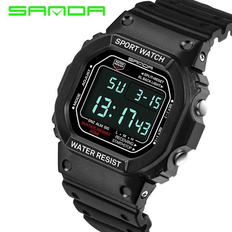 Jual SANDA Jam Tangan Sporty Pria - SD-329 | Shopee Indonesia